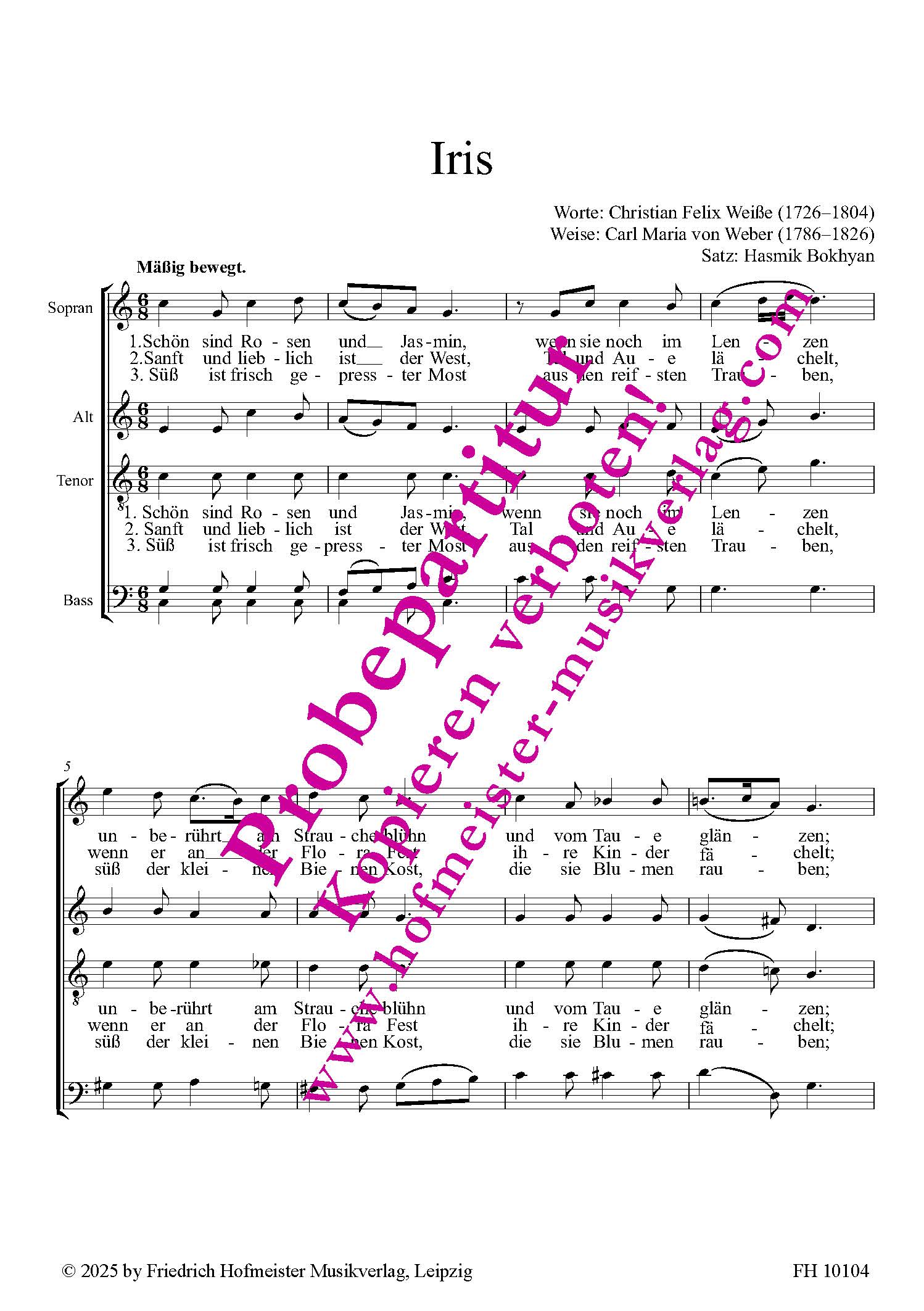 Iris - Hofmeister Musikverlag